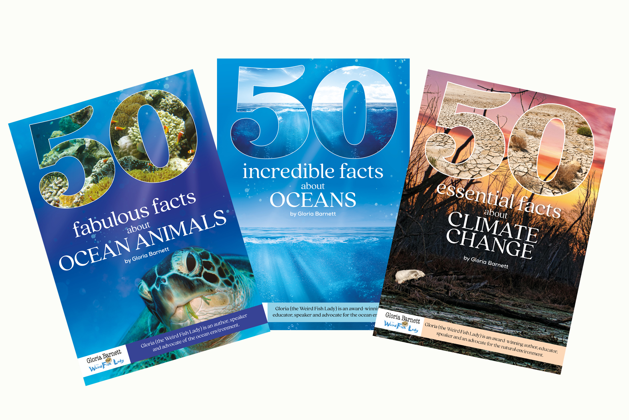 '50 Facts' (SET of 3 books - 50 Fabulous Facts about Ocean Animals, 50 ...